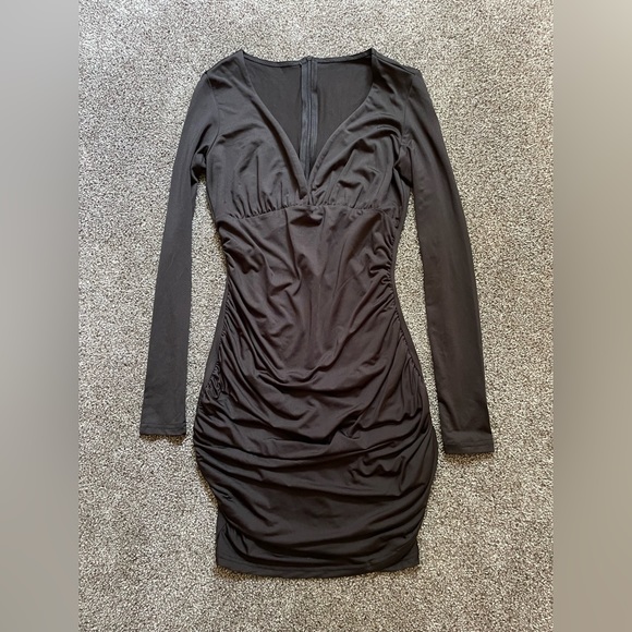 Amazon | Dresses | Amazon Form Fitting Black Dress | Poshmark